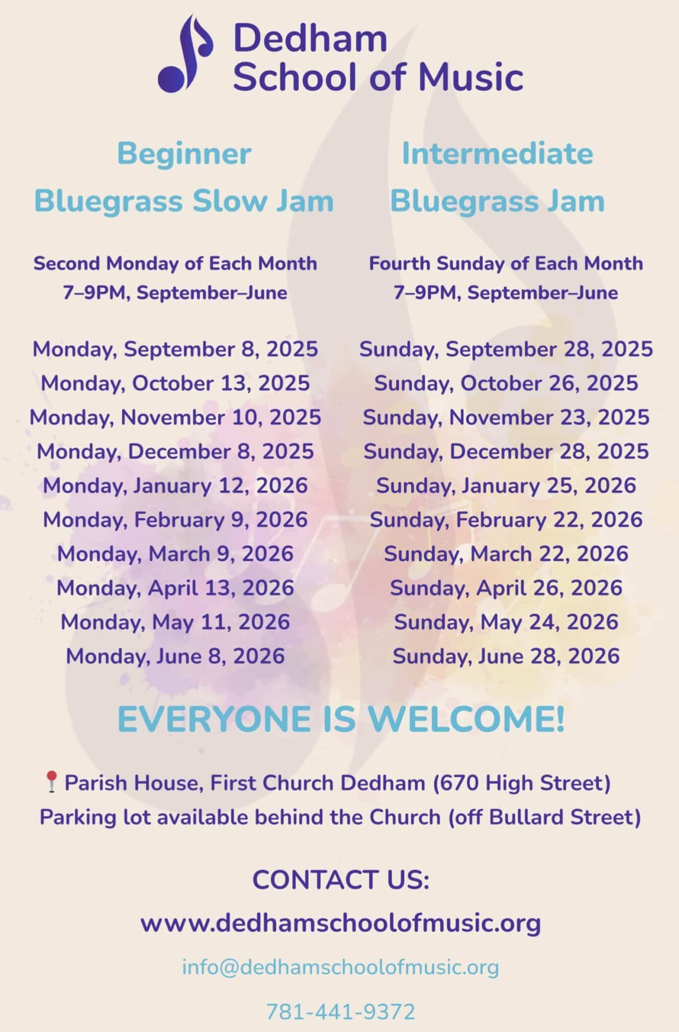 Beginner Bluegrass Slow Jam - Boston Bluegrass Union